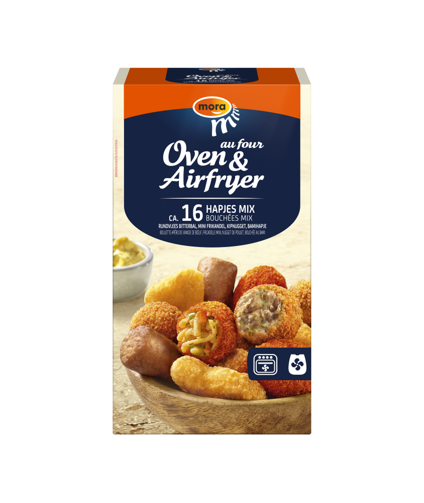 Ontdek Mora's heerlijke oven & airfryer snacks - gemakkelijk en ...